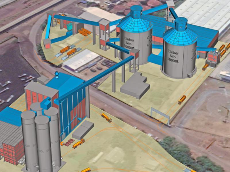 Belt Conveyor for Limestone & Clinker in Cement Plant - SKE Industries