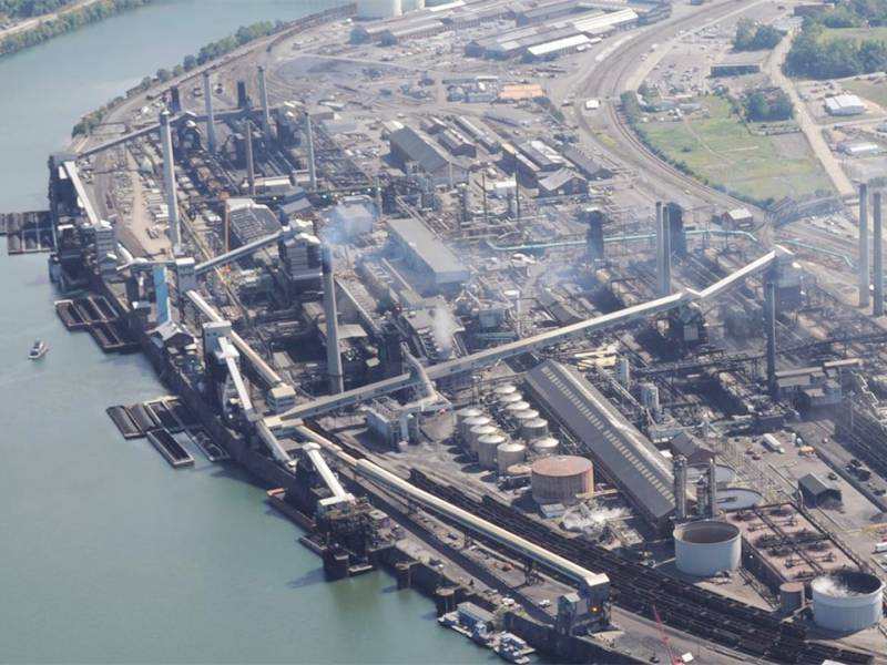 Transportador de manejo de carbón en planta de coque - SKE Industries