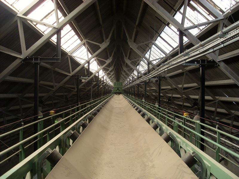 Rail-mounted Tripper Conveyor System | SKE Industries