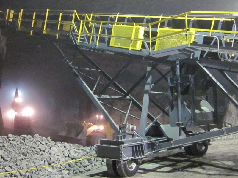 Underground Conveyor | Conveyor Belt Sytem in The Pit | SKE Industries