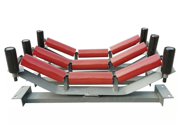 Training Idlers | Self Aligning Idlers for Belt Conveyor - SKE Industries