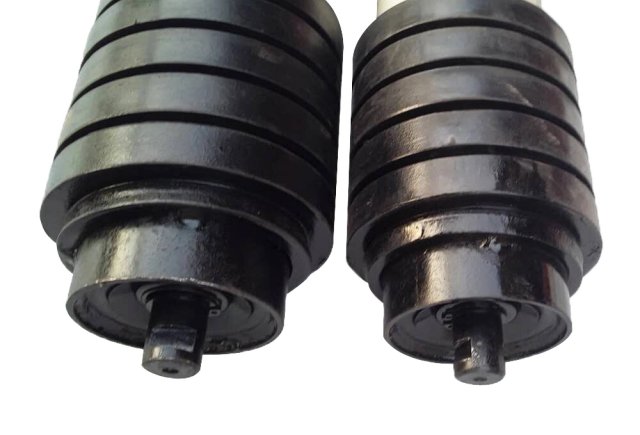 Rubber Disc Return Roller for Belt Conveyor | SKE Industries