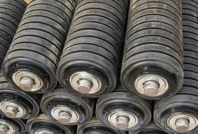 Impact Roller for Belt Conveyor | SKE Industries