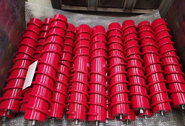 Spiral Return Roller for Belt Conveyor | SKE Industries