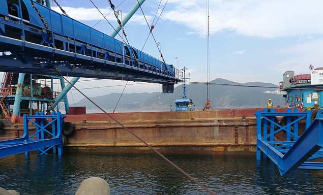 2000t/h Ship Loading System of Public Filler in HK - SKE