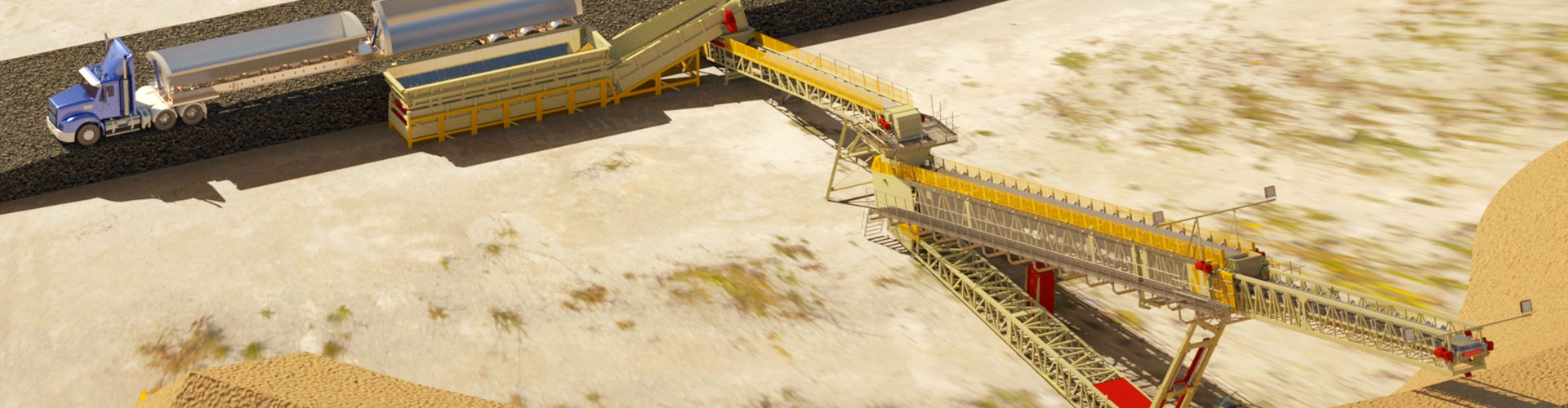 Bulk Materials Stacking & Loading Solutions - SKE Industries