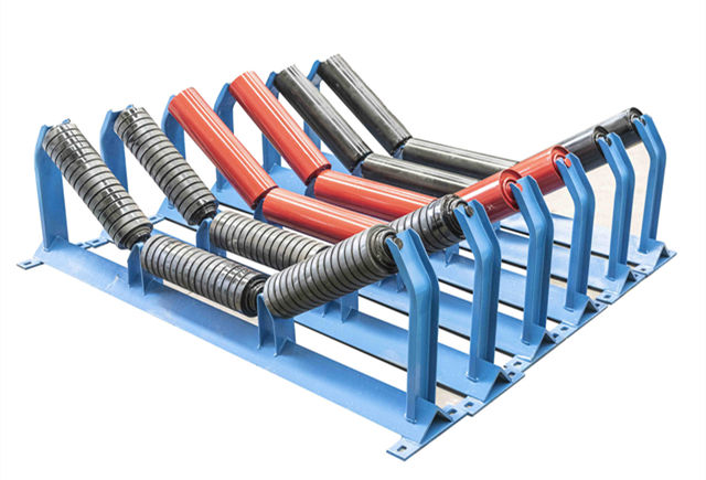 Belt Conveyor Carrying Rollers Ske