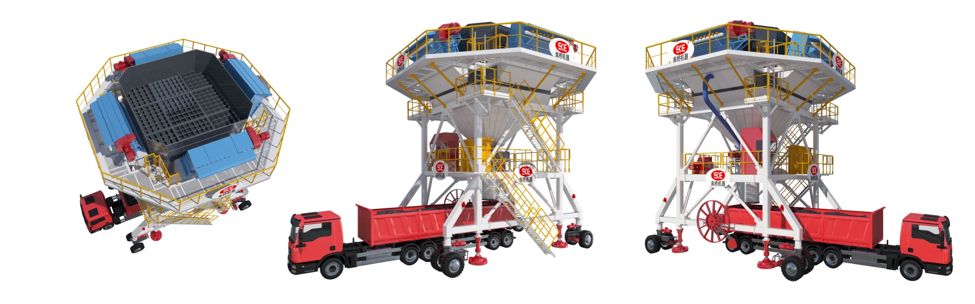 Mobile Hopper & Eco Hopper | Ship Unloading | SKE Industries