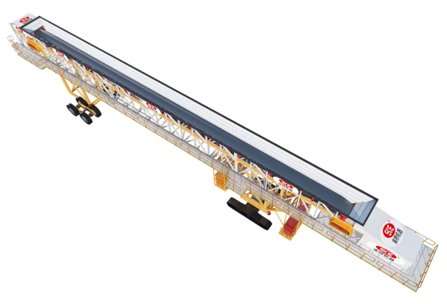 KHC Mobile Horizontal Bridge Conveyor | SKE Industries