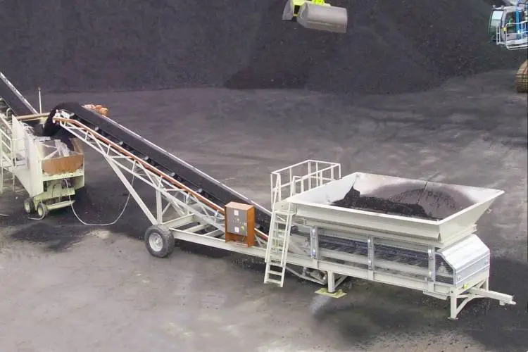 Mobile Hopper Feeder & Feeder Stacker - SKE Industries