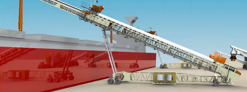 Shiploaders | Mobile Ship Loader Conveyors - SKE Industries