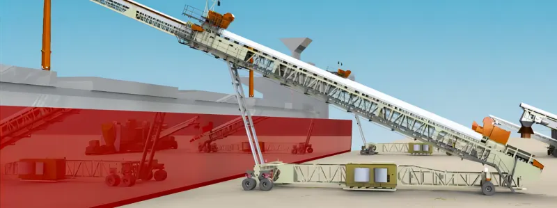 Shiploaders | Mobile Ship Loader Conveyors - SKE Industries