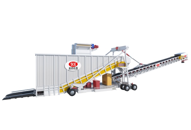 Truck Unloader | Wheeled Bulk Reception Feeder | SKE Industries