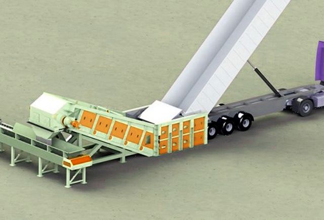 Truck Unloader | Fixed Bulk Reception Feeders - SKE Industries