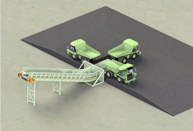 Truck Unloader | Fixed Bulk Reception Feeders - SKE Industries