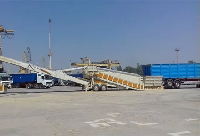 Truck Unloader | Wheeled Bulk Reception Feeder - SKE Industries
