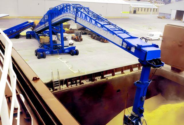 Shiploaders | Mobile Ship Loader Conveyors - SKE Industries