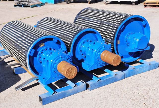 Conveyor Drive Pulley | Drive Drum Pulley for Belt Conveyor | SKE ...