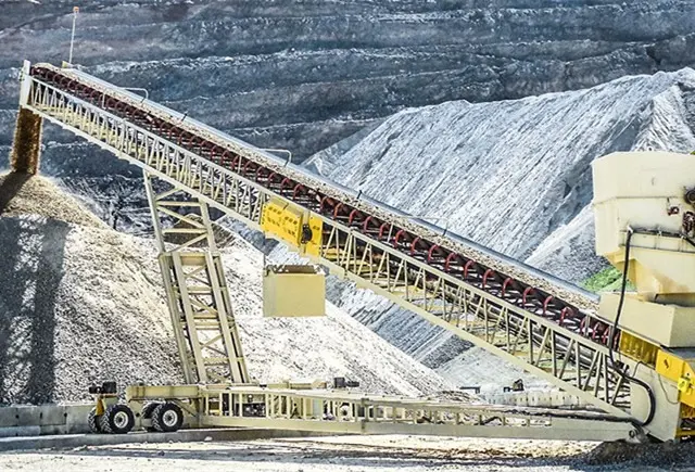 Stacker Conveyor - Radial Stacking Conveyor - SKE