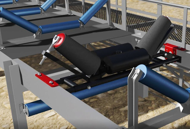 Belt Conveyor Return Idler Set - SKE