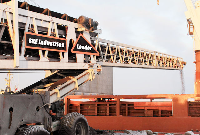Radial Telescopic Shiploader | SKE Industries