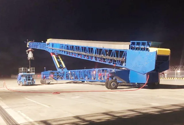 All Wheel Travel Ship Loader - SKE Industries