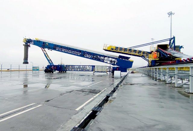 All Wheel Travel Ship Loader - SKE Industries