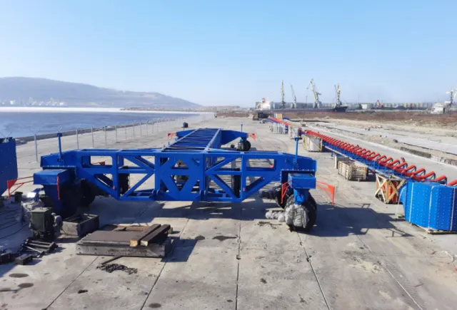 All Wheel Travel Ship Loader - SKE Industries