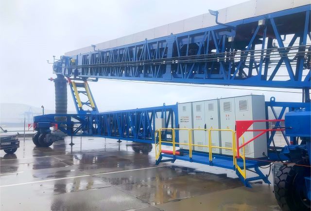 All Wheel Travel Ship Loader - SKE Industries