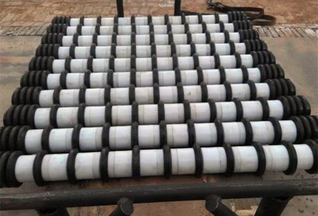Belt Conveyor Rubber Disc Return Idler - SKE