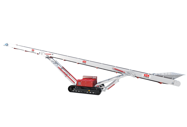 Tracked Conveyors: Tracked Stackers for Stockpiling | SKE Industries