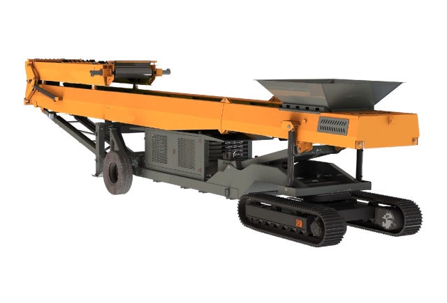 KTB R Series Tracked Radial Stacker | SKE Industries