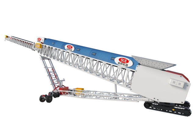 Stacker Conveyor: Tracked & Radial Stacker, Telestacker | SKE Industries