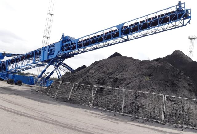 Portable Radial Telescopic Stacker | Telestacker Conveyor - SKE Industries